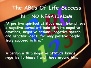 The Biblical ABCs of Life Success | PPT