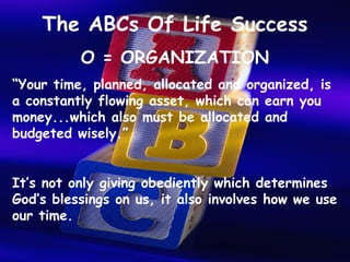 The Biblical ABCs of Life Success | PPT