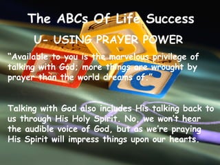 The Biblical ABCs of Life Success | PPT