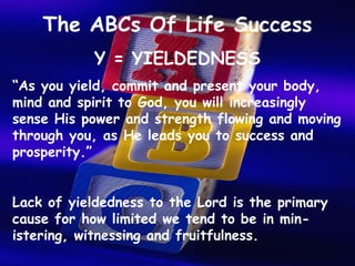 The Biblical ABCs of Life Success | PPT