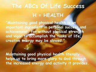The Biblical ABCs of Life Success | PPT
