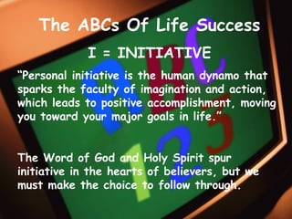 The Biblical ABCs of Life Success | PPT