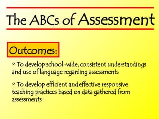 Abcsassessment | PPT