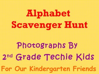 ABC Scavenger Hunt | PPT