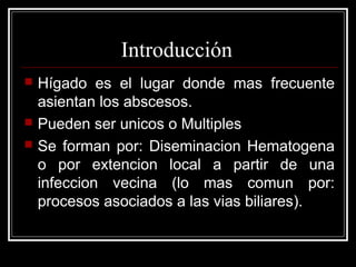 Abcseso hepatico ok | PPT