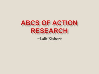 ABCs of Action Research | PPT