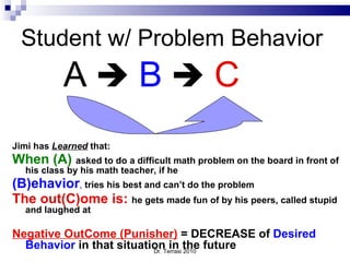 Abc's of behavior ppt | PPT