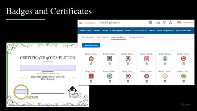 ABCs of Brightspace Awards - Dan Semi | PPT