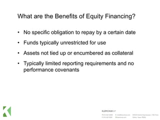 ABCs of Equity Financing | PPTX | Business Accounting & Finance | Business