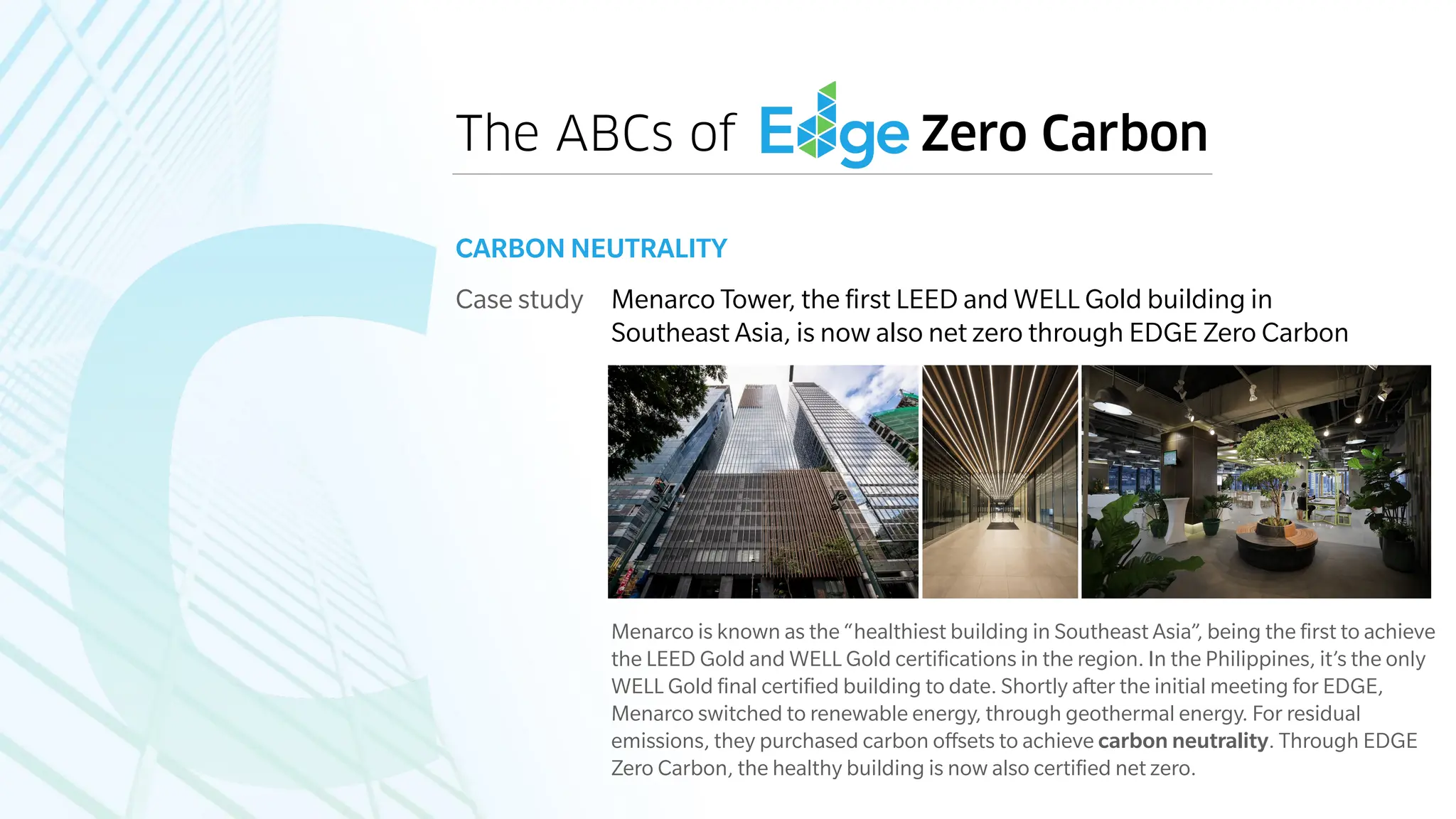 ABCs of EDGE Zero Carbon | PDF | Power and Energy Industry | Industries