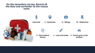 FIRST AID- ABC-PE AND HEALTH 7 - POWERPOINT PRESENTATION | PPTX