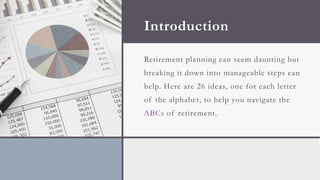 ABC's of Creating a Successful Retirement Plan | PPT