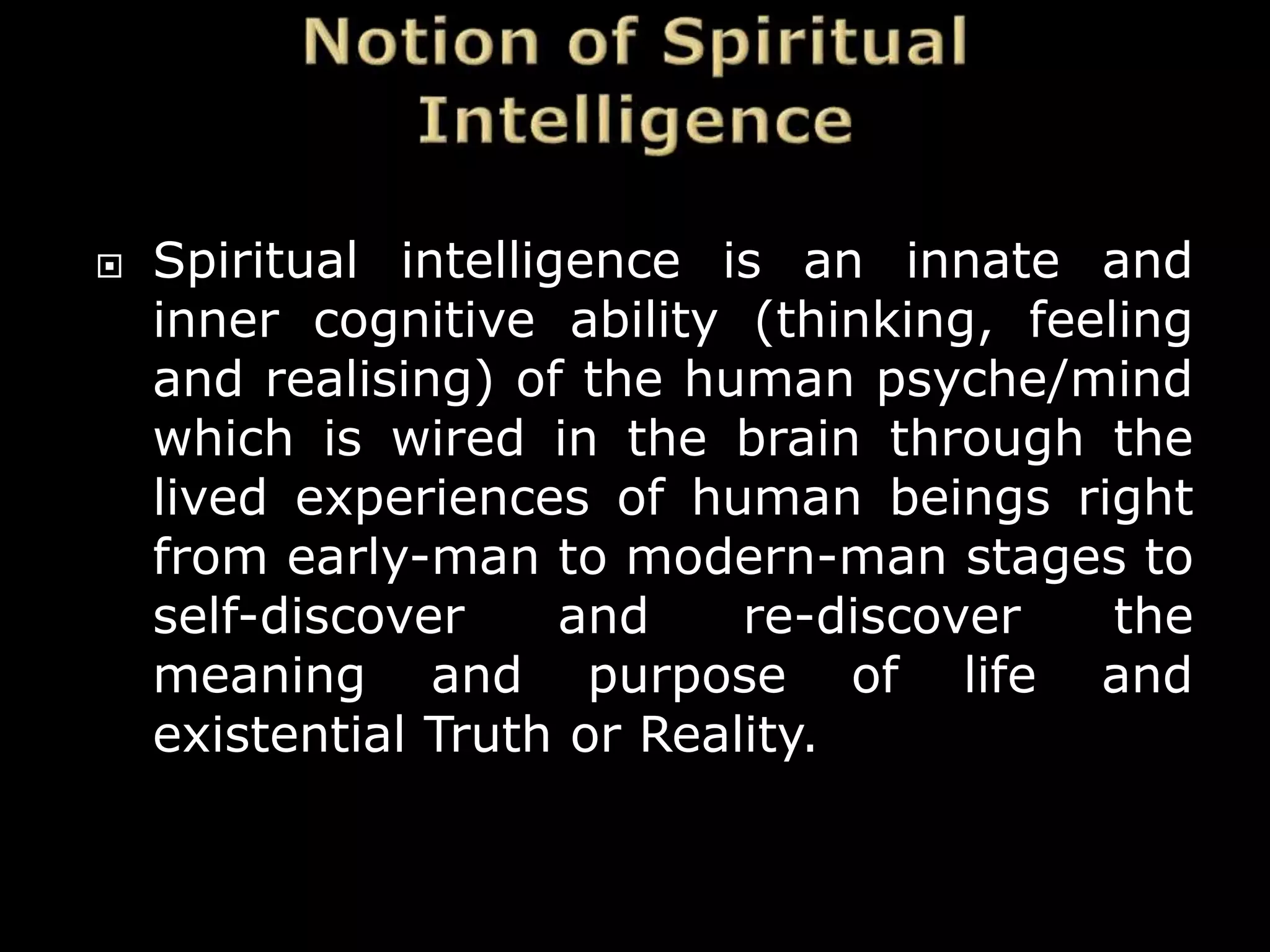 ABCs of Spiritual Intelligence | PPTX