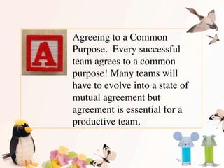 A,b,cs of teamwork powerpoint | KEY