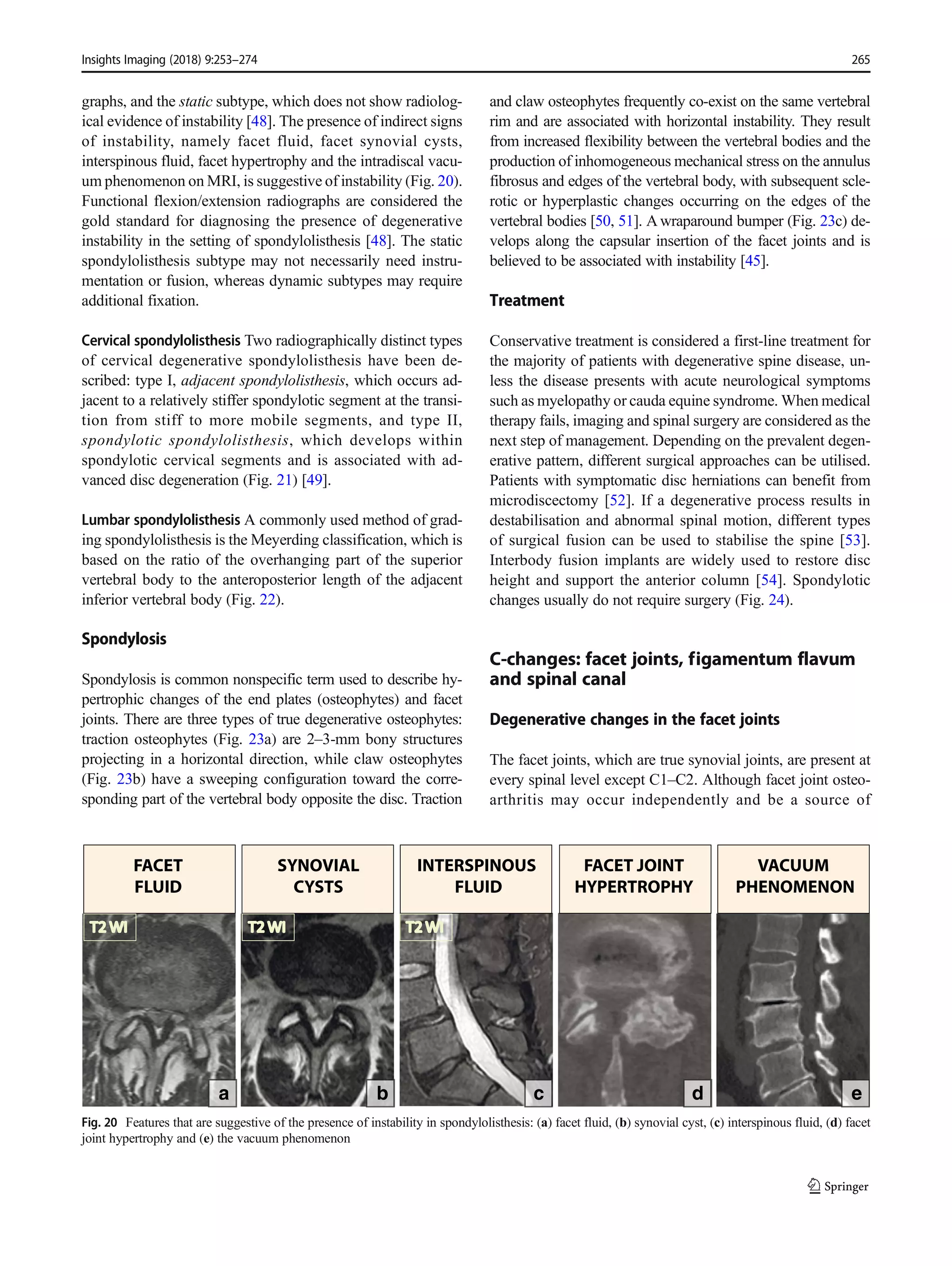 Abcs of the degenerative spine | PDF