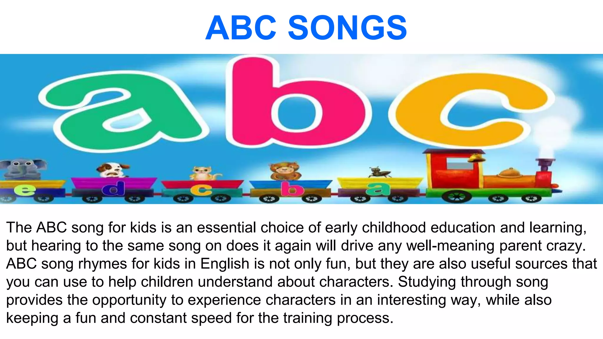 Abc song for kids | PPTX
