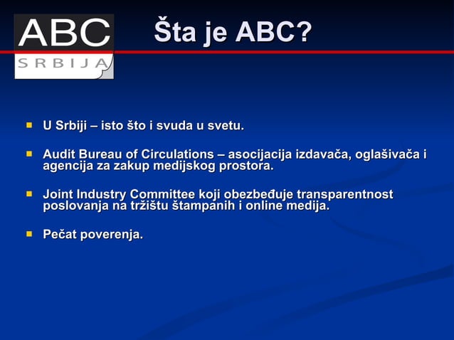 ABC Srbija | PPT