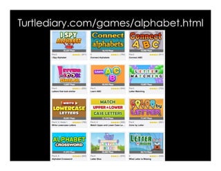 Teaching Young Learners the Alphabet with Web Tools & Apps | PDF