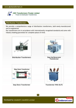 A. B. C. Transformers Private Limited, Noida, Transformers | PDF
