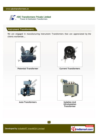 A. B. C. Transformers Private Limited, Noida, Transformers | PDF