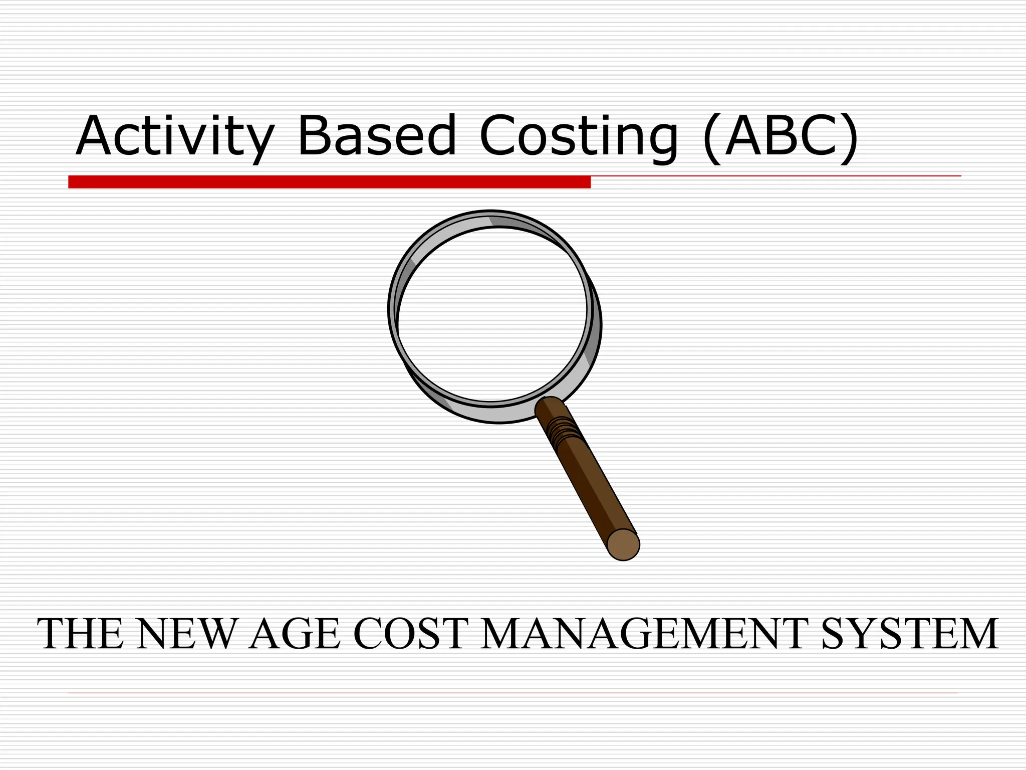Activity Based costing and Variable costing analysis | PPT