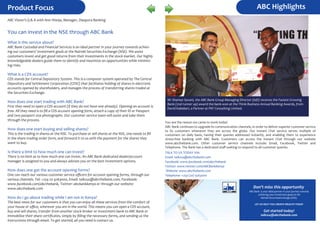 Nairobi Securities Exchange Overview in the month of May 2013 | PPT