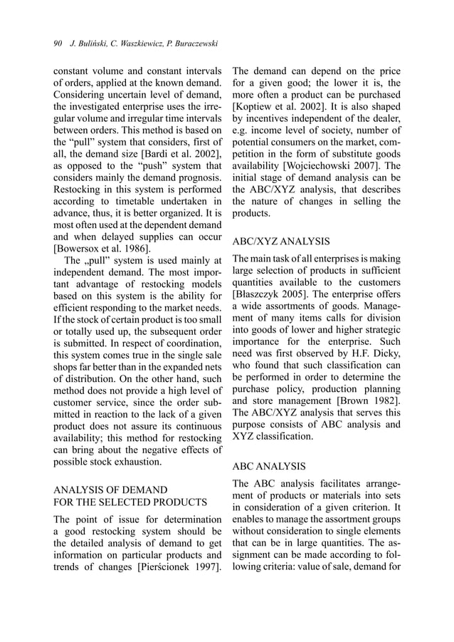 Abc & xyz analysis | PDF | Television | Entertainment