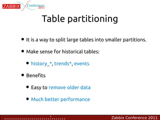 Abc zabbix performance tuning | PDF