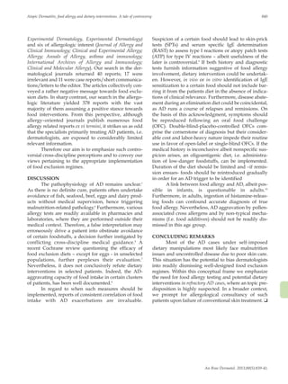 atopic dermatitis journal reading | PDF