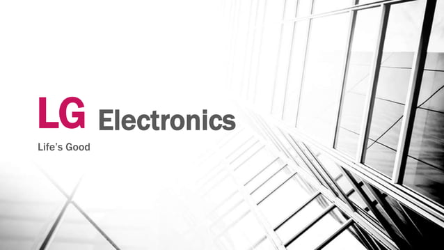 LG Electronics 1 | PPTX | Logistics | Business