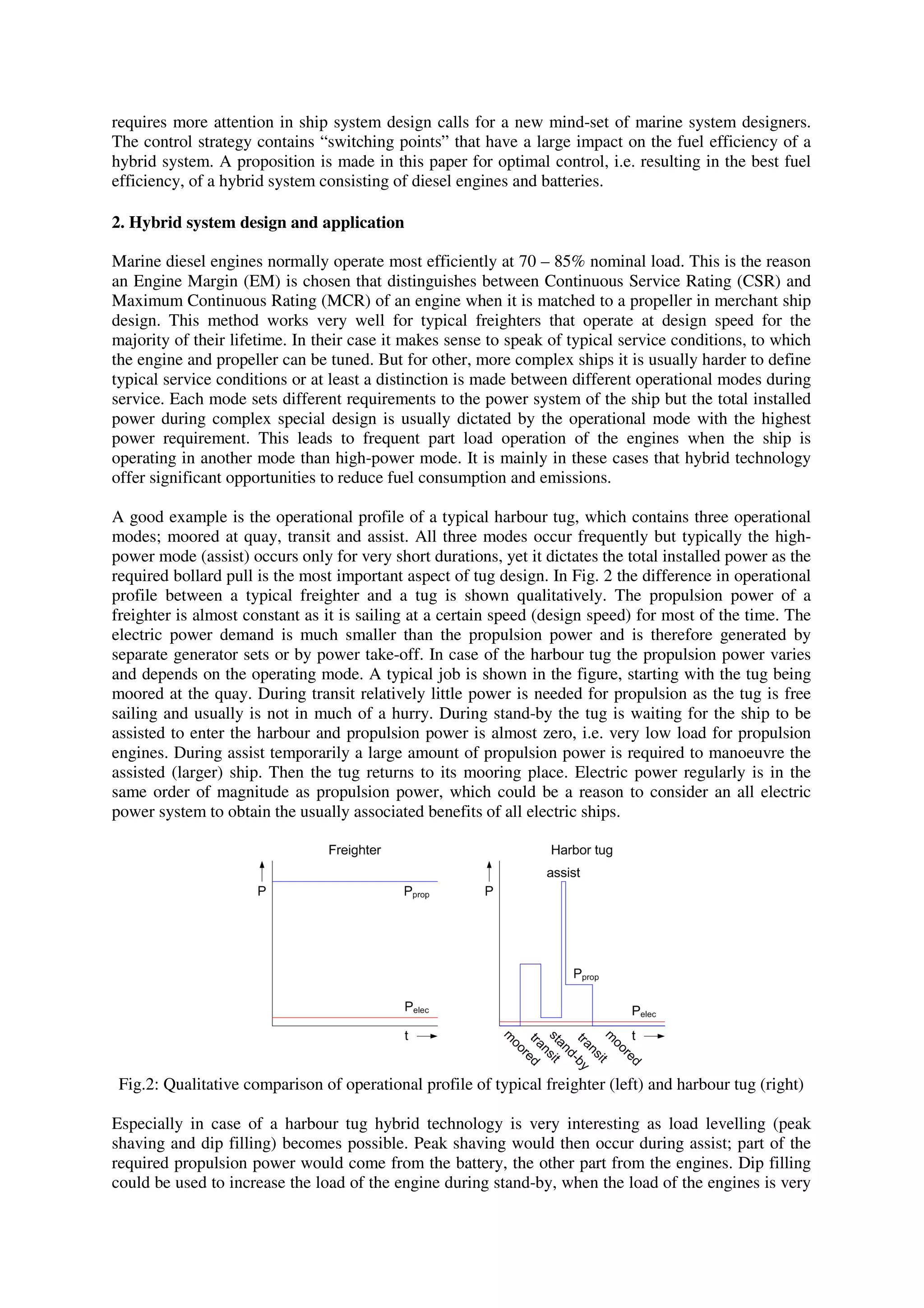 Control of Hybrid Ship Drive Systems | PDF