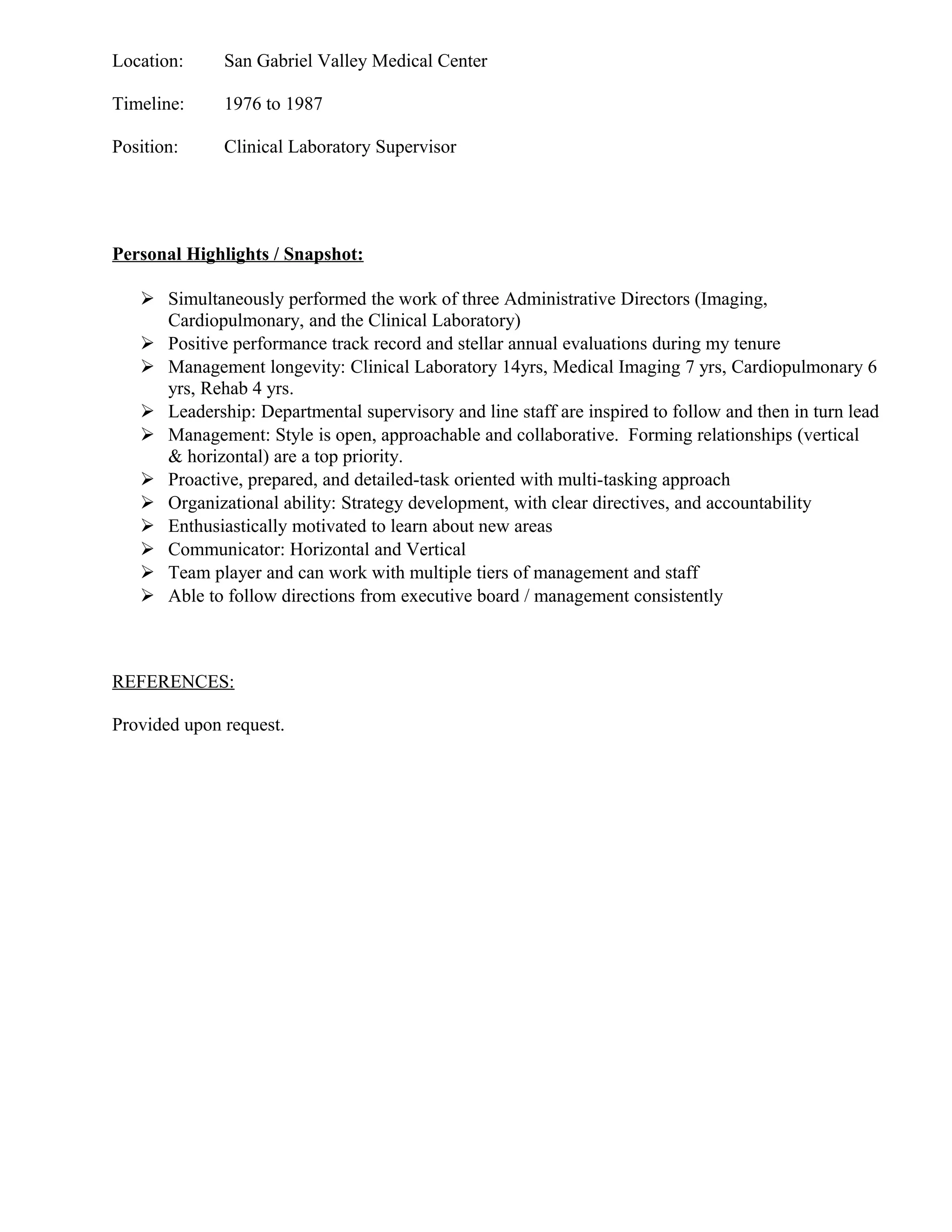 PHIL'S RESUME 2015 | DOC