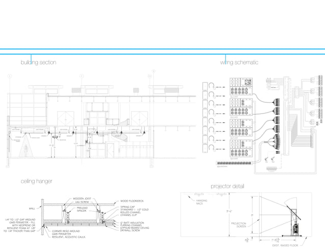 AutoCad Work - Acoustics By Design | PPT