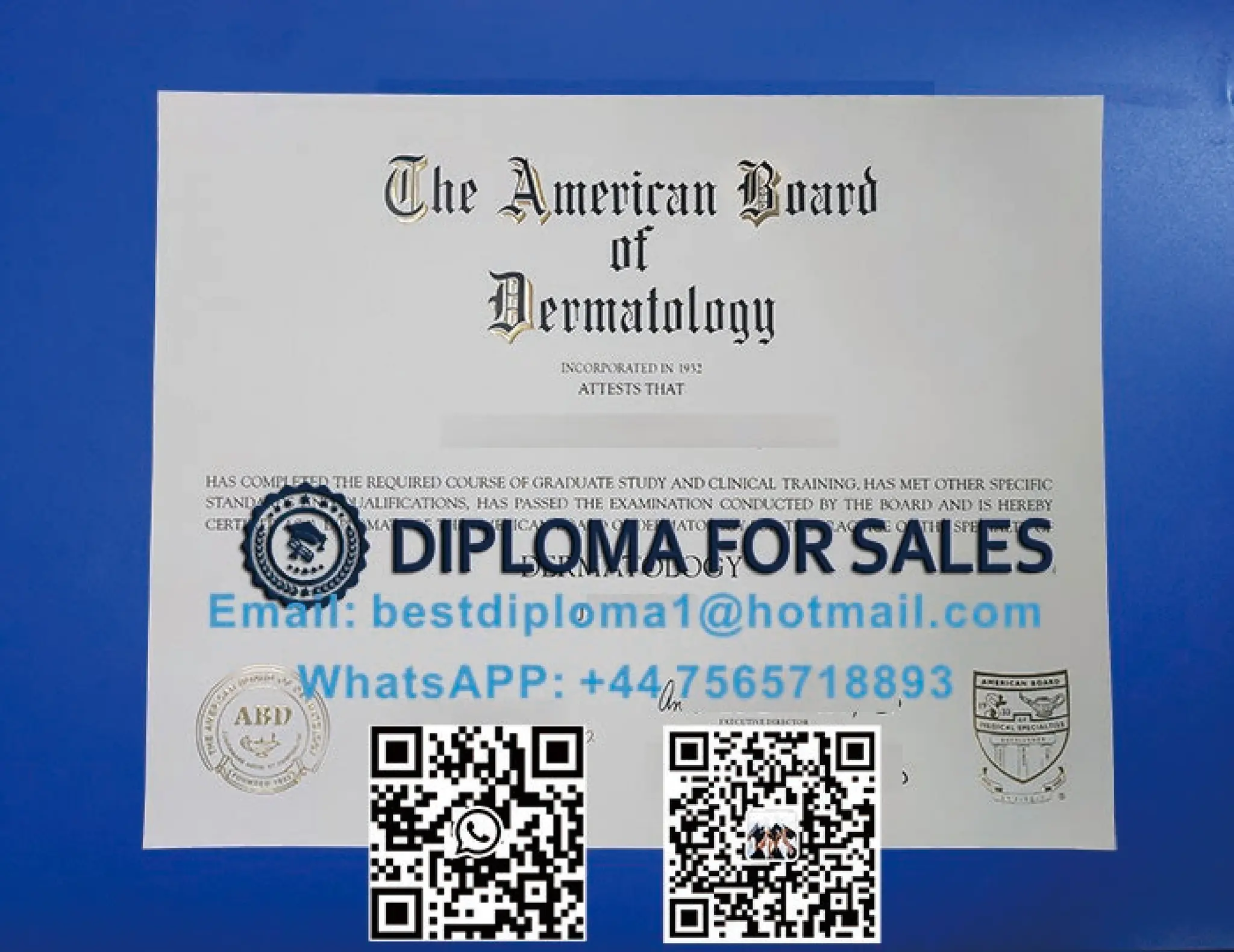 Top Tips for Effortless Buy ABD Certification, Buy Fake American Board ...