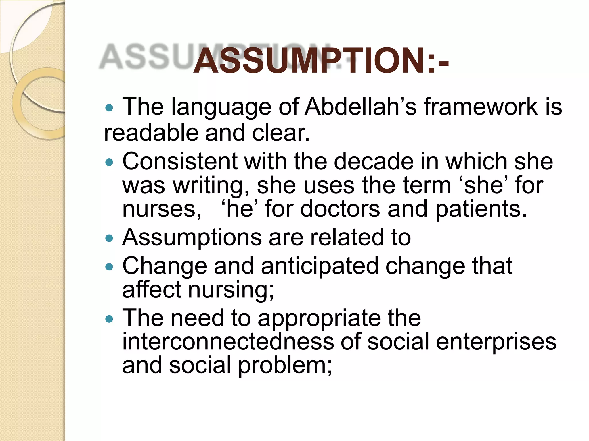 ABDELLAH’S THEORY | PDF