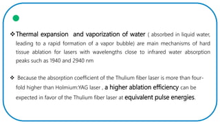 Holmium YAG vs thulium fiber laser .pptx