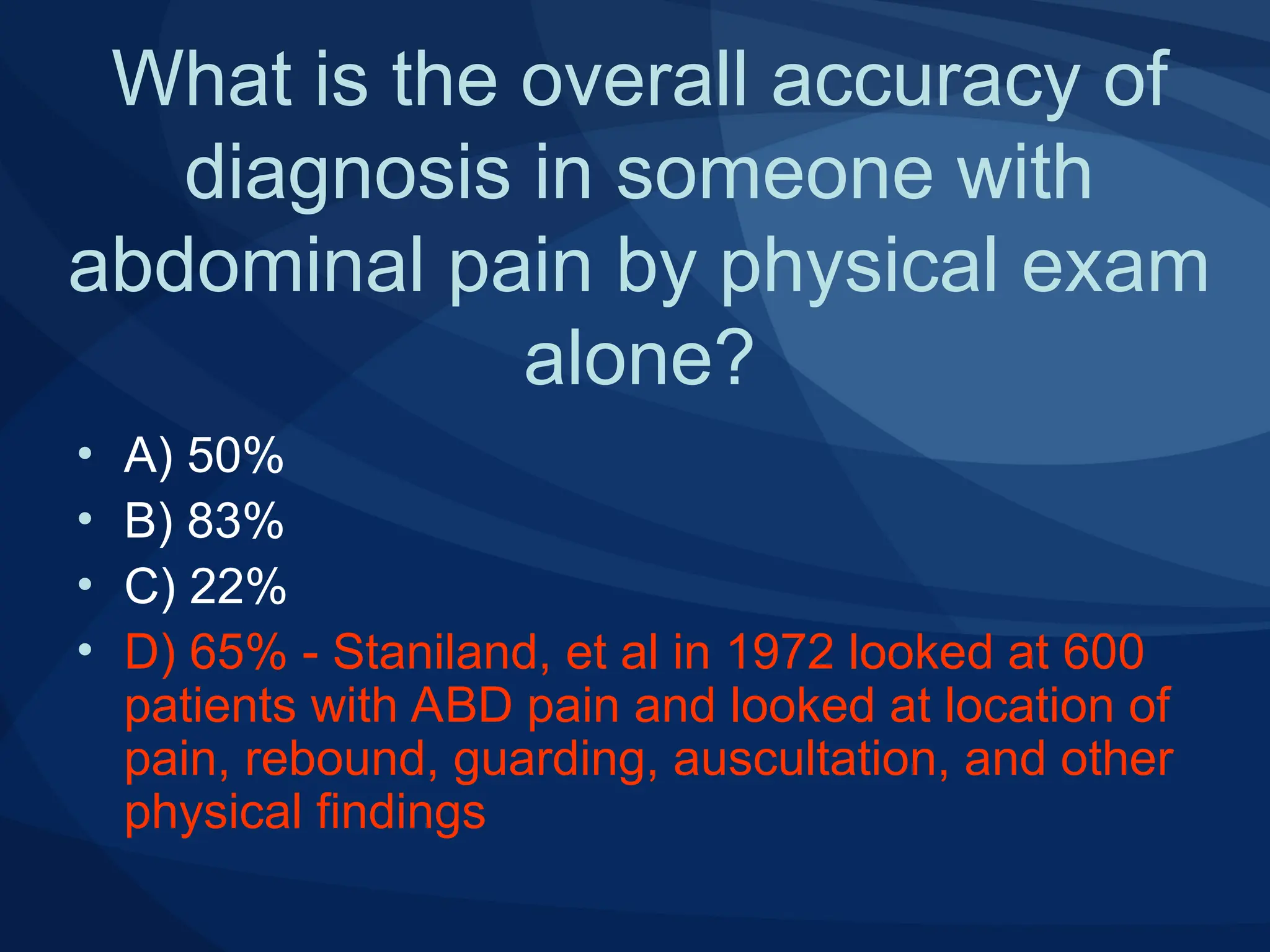 Overview of abdominal emergencies in the ED.ppt | Digestive Disorders ...