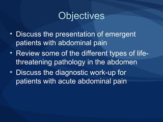 Overview of abdominal emergencies in the ED.ppt