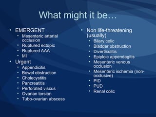 Overview of abdominal emergencies in the ED.ppt