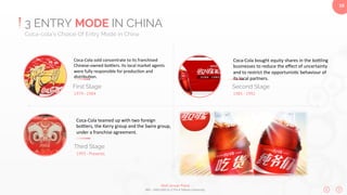 Coca Cola In China - Think Local and Act Local! | PDF