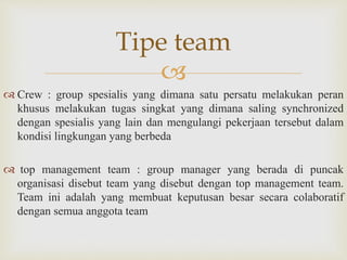 group dynamic & team building psikologi bisnis | PPTX