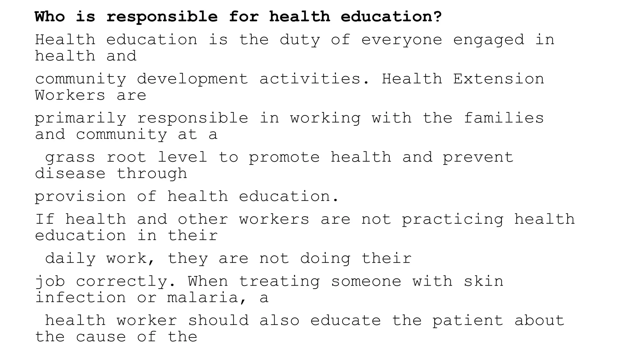 Introduction to health education 17slides | PPT