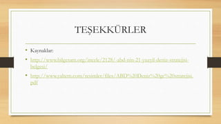 Abd'nin Deniz Stratejisi | PPTX