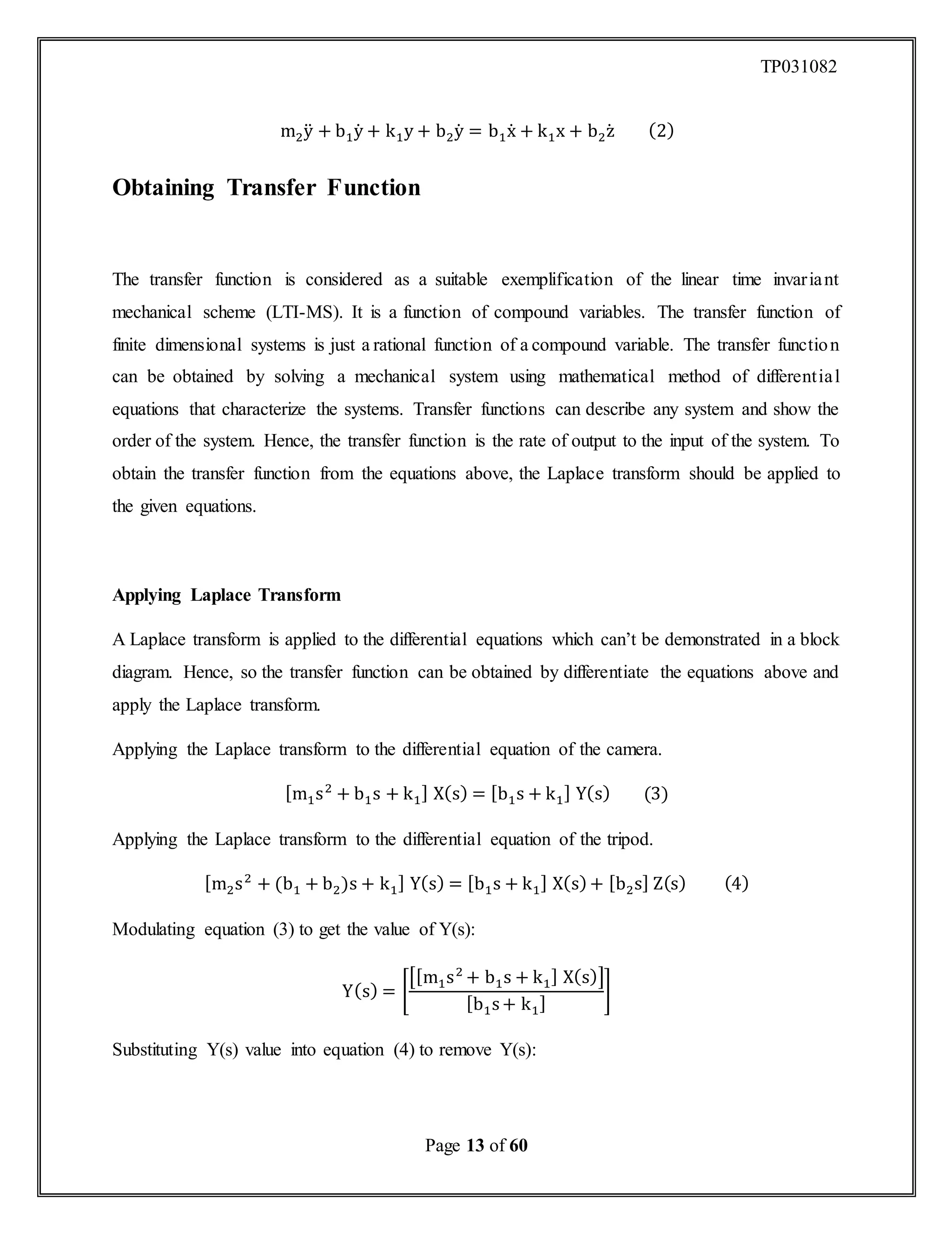 Control engineering assignment | DOCX