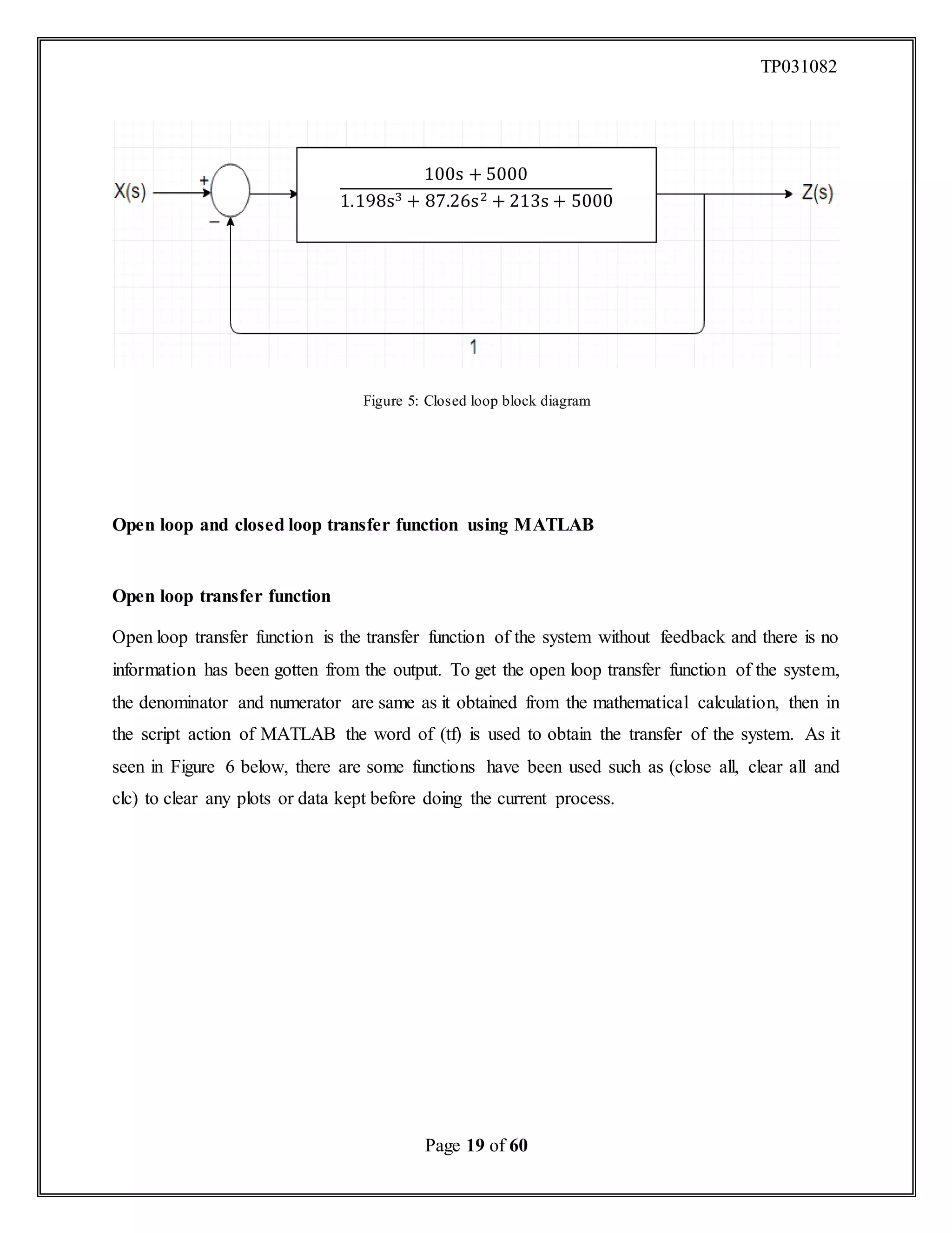 Control engineering assignment | DOCX