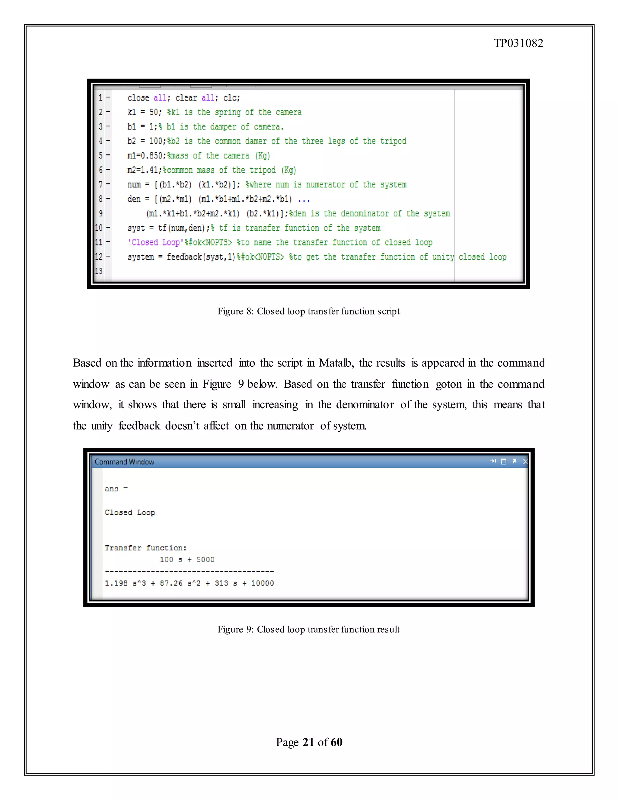 Control engineering assignment | DOCX