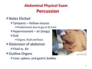 Abdoiminal examination | PPTX