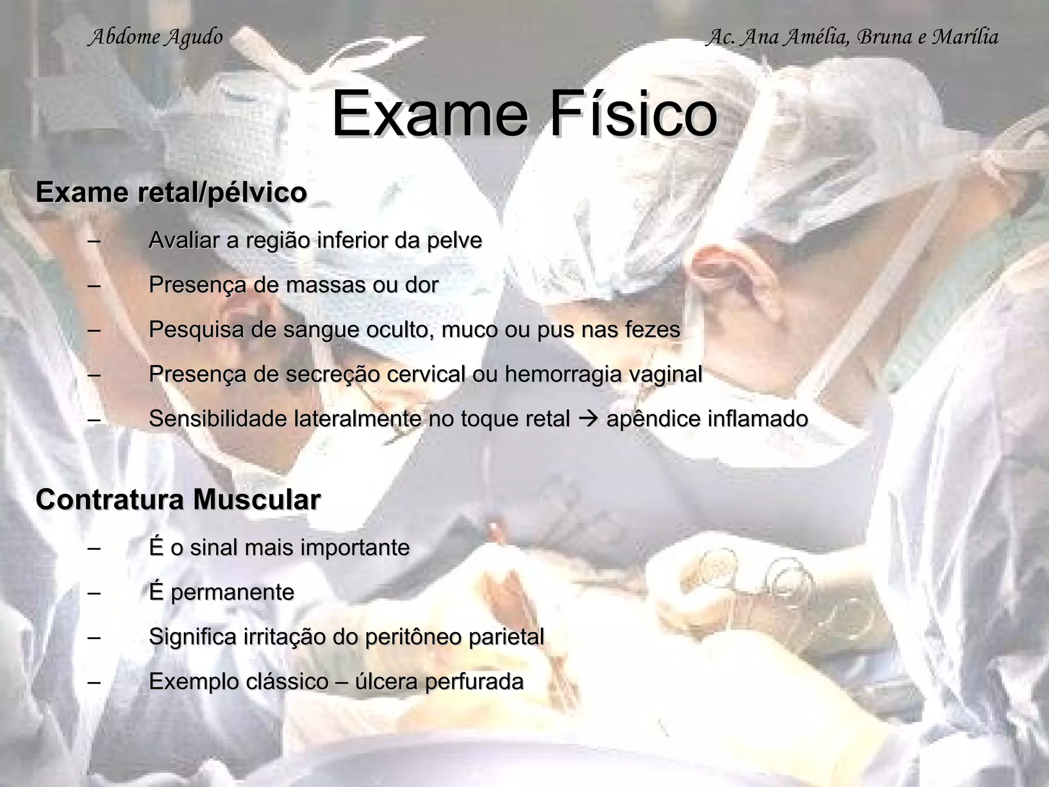Abdome Agudo | PPT