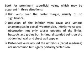 Abdominal Inspection | PPT