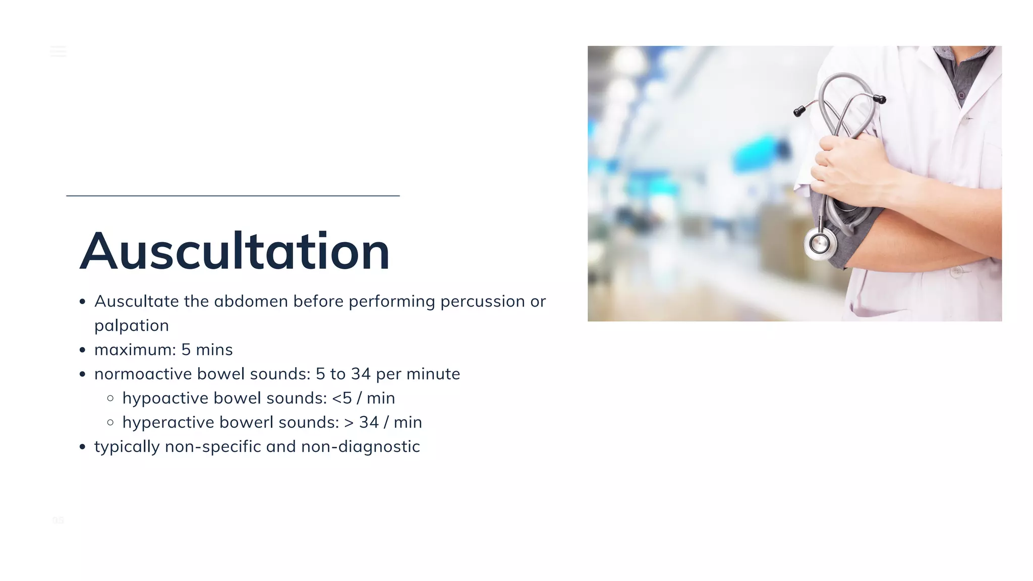 Physical Examination of the Abdomen | PDF
